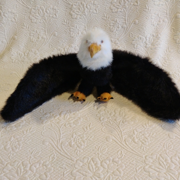 Toys | Furry Folk Puppet Bald Eagle Bird Full Body Realistic Animal ...